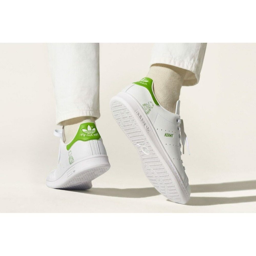Adidas Originals Stan Smith Kermit The Frog Sneakers … - Gem